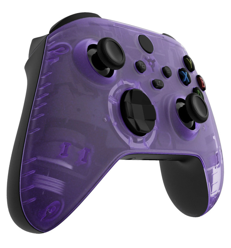 Candy Clear Purple Color Faceplate Shell Case For Xbox Series X/S ...