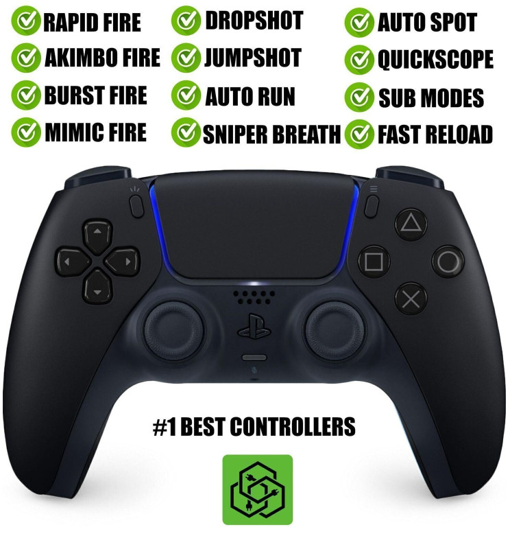 Best Silent Modz New Wireless Rapid Fire Modded Controller compatible with PS5