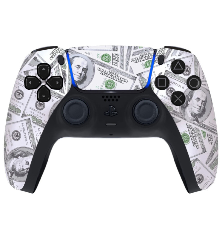 Big Money Click Triggers V4 Modded 4 Paddles Silent Modz Controller For Ps5