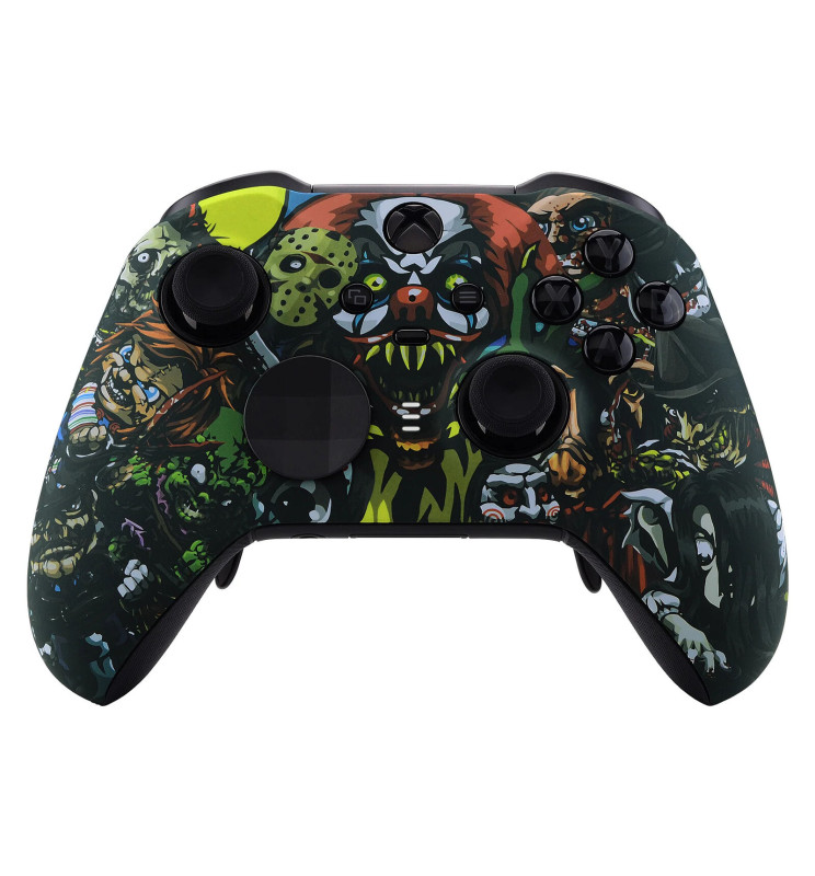 Soft Touch Scary Party Front Shell compatible for Xbox Elite Series 2 ...