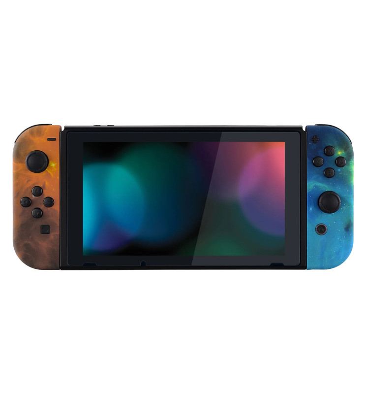 Soft Touch Gold Nebula Front + Back Shells for Nintendo Switch Joycon ...