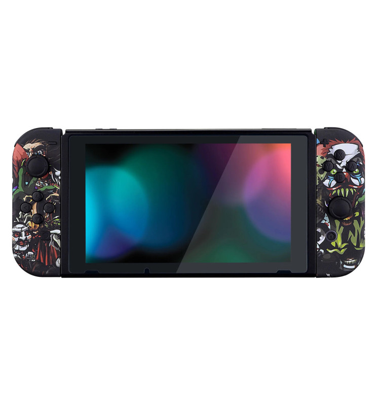 Soft Touch Scary Party Front + Back Shells for Nintendo Switch Joycon ...