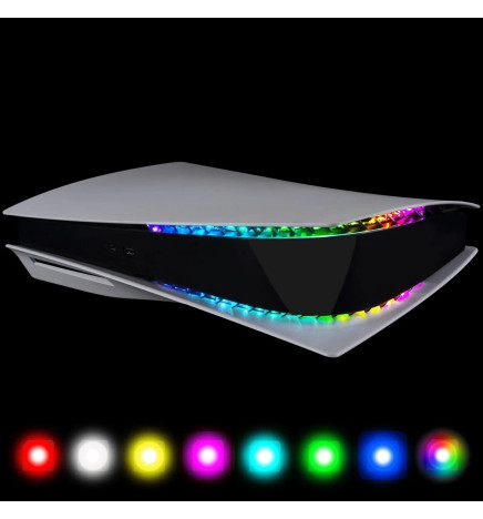 RGB LED Lights For PS5 Light Strip Mod Kit Compatible with Playstation ...