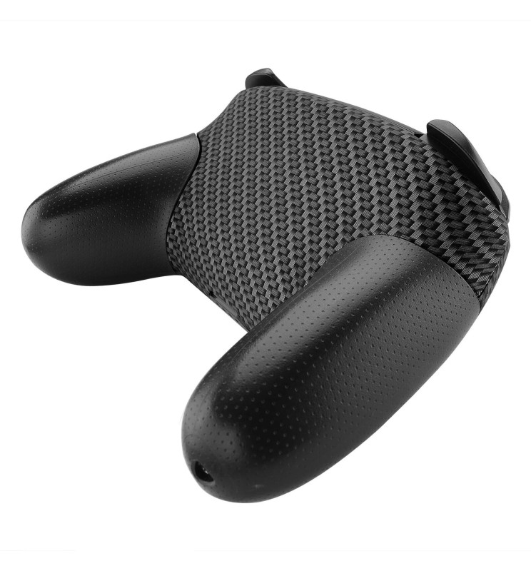 Soft Touch Carbon Fiber Front + Back Shells for Nintendo Switch Pro ...